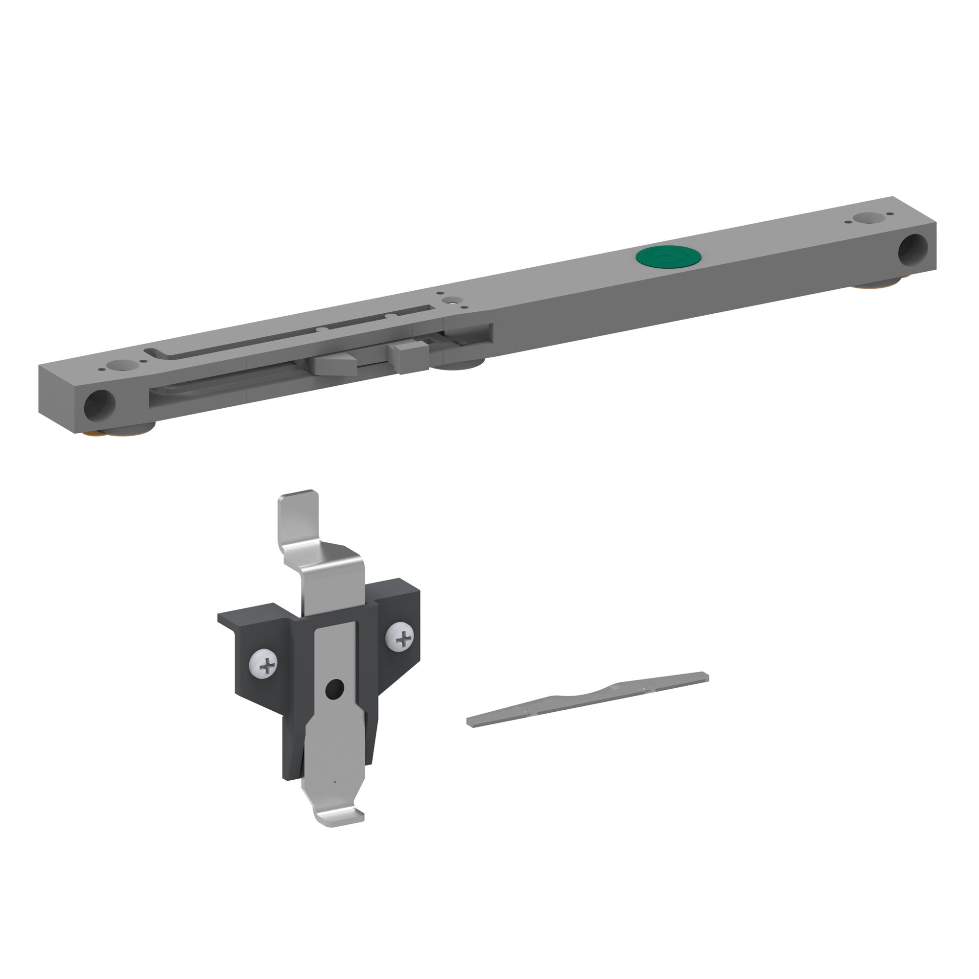 1 Amortisseur gauche + 1 déclencheur - Coulissant Acier – Kazed